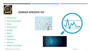 Domain Specific IoT | PPT
