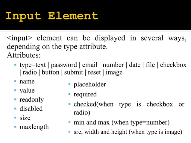 Unit 1part-2 forms & frames | PPT