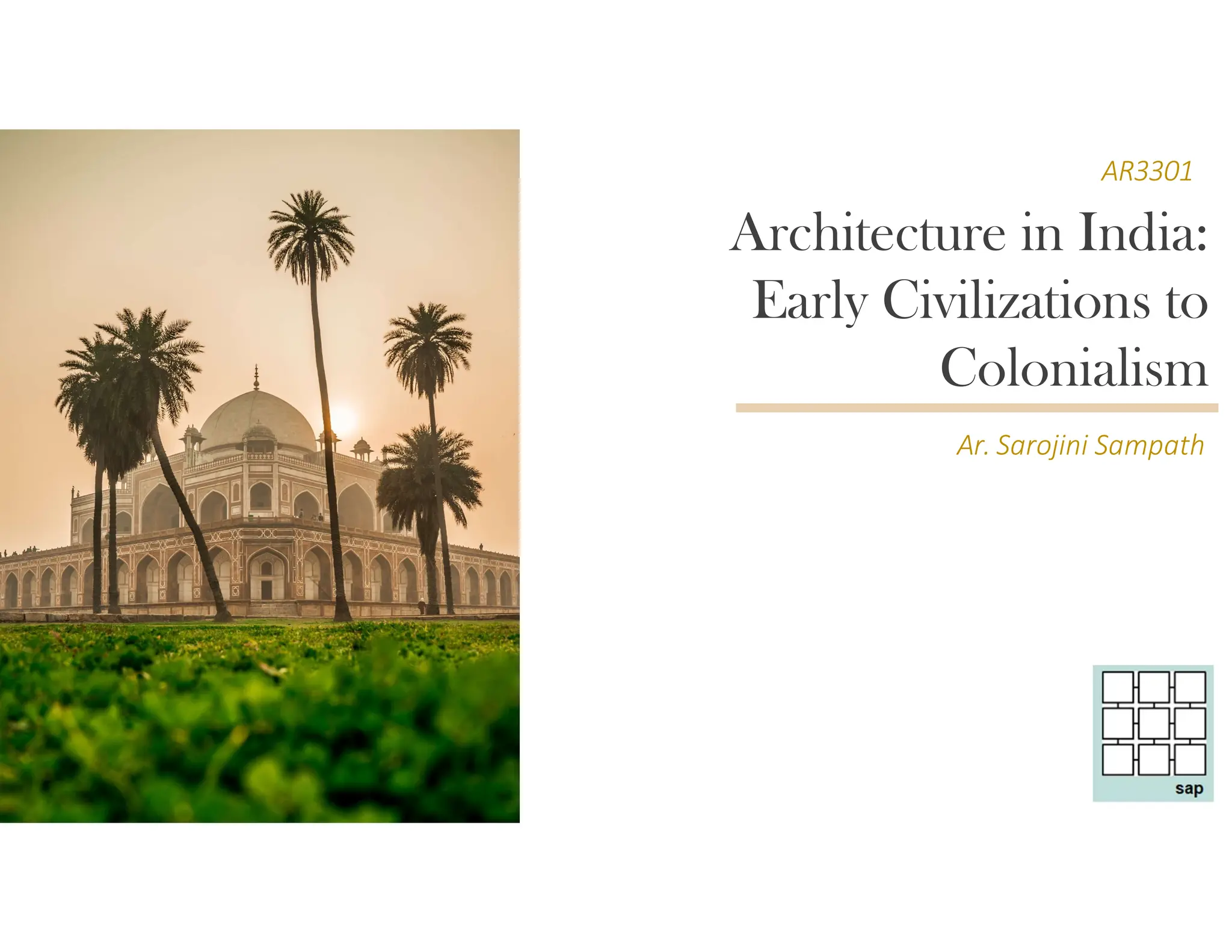 Unit - 1 (Part -C).pdf ! Architecture in india : early civilization to ...