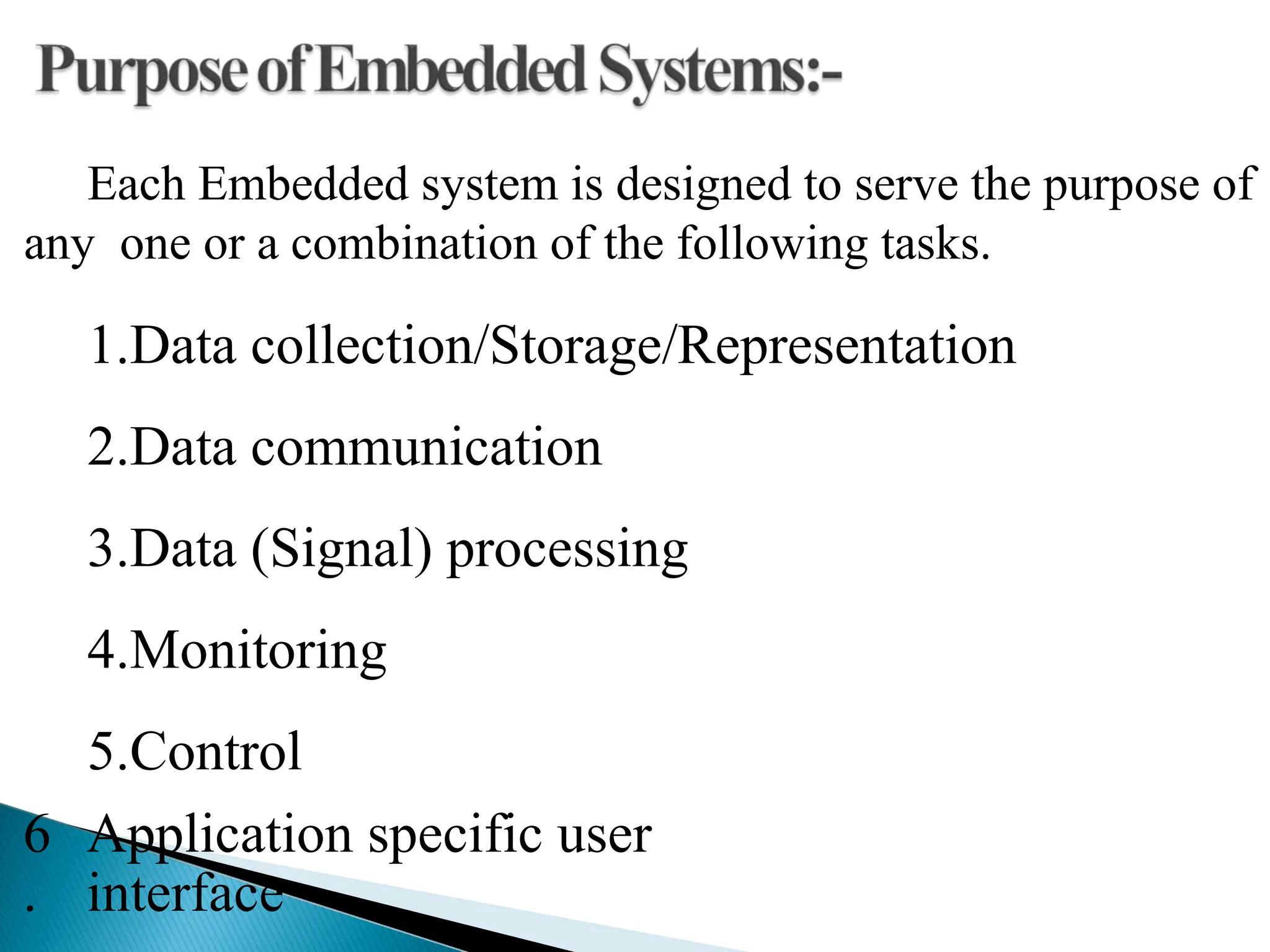 Unit-1 Part 1 Basics of embedded systems | PPT
