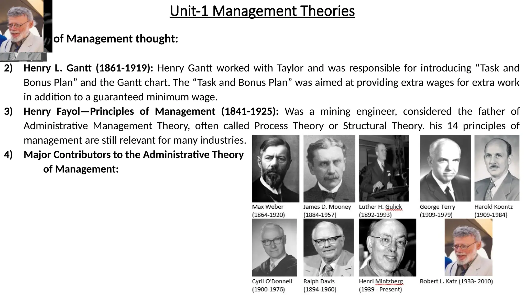 Management Thoughts [Pre-Scientific Management Era (before 1880 ...
