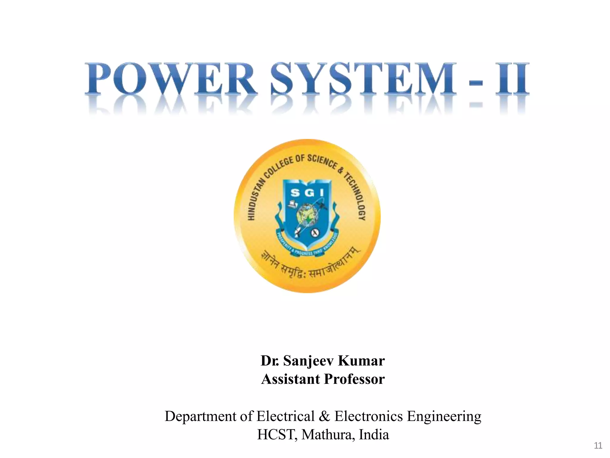 Unit-1 Per Unit System.pptx