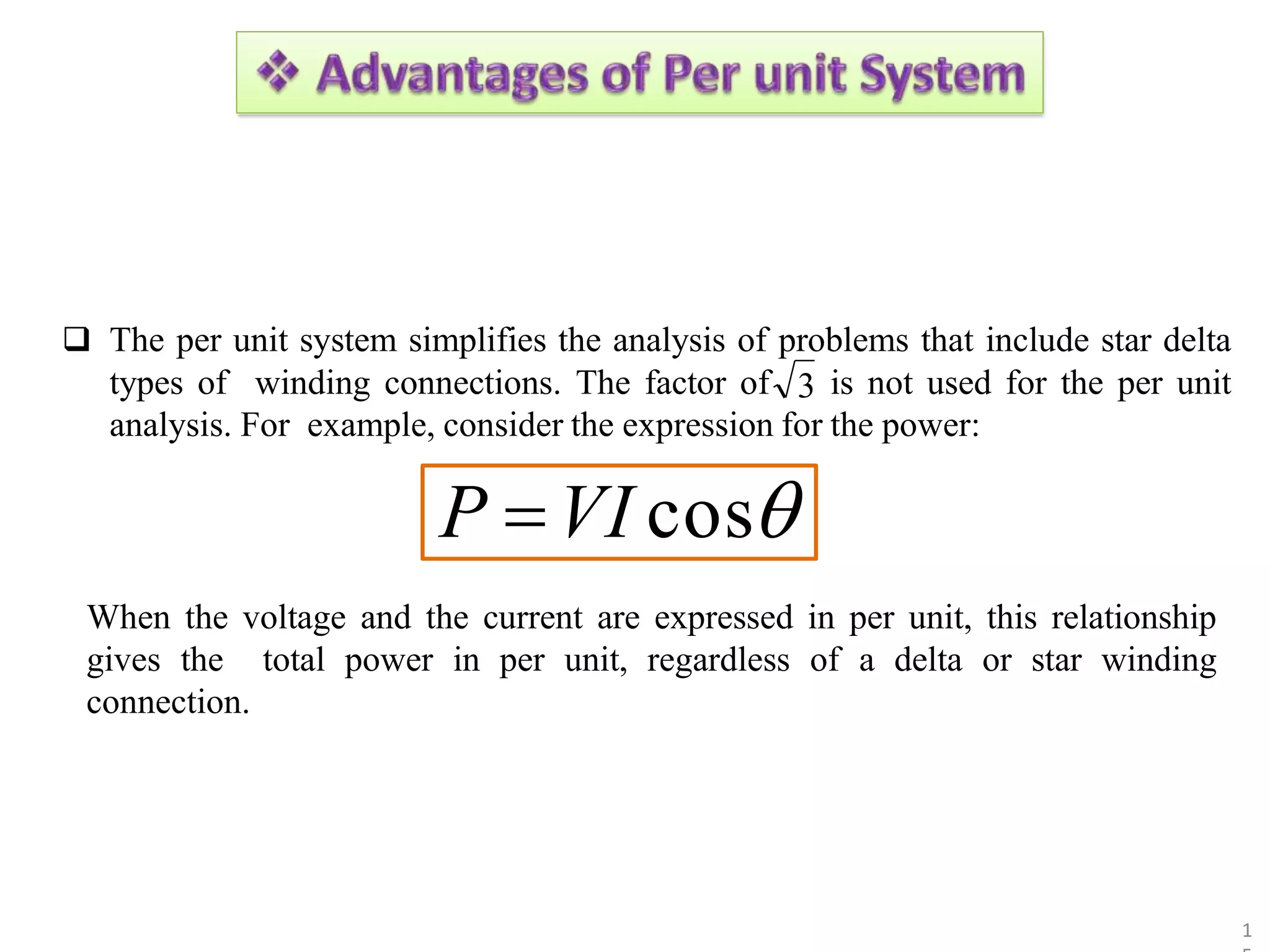 Unit-1 Per Unit System.pptx