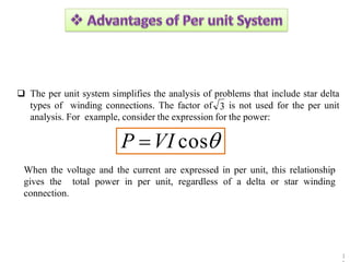 Unit-1 Per Unit System.pptx