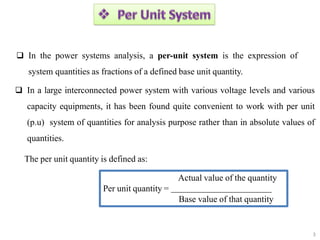 Unit-1 Per Unit System.pptx