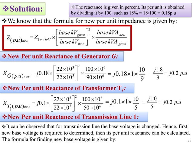 Unit-1 Per Unit System.pptx | Technology & Computing