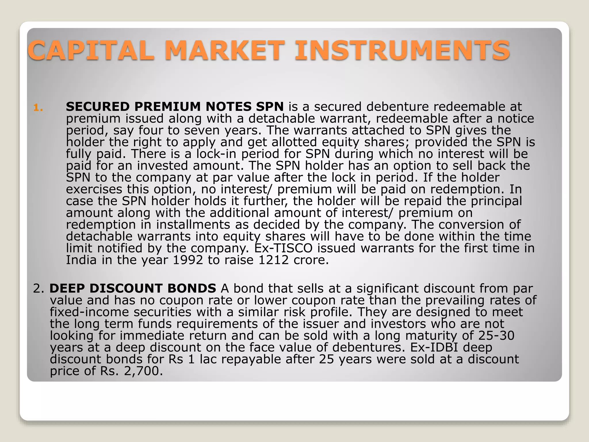 Capital Markets | PPT