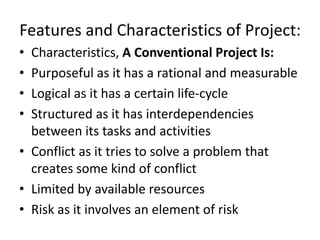 INTRODUCTION TO PROJECT MANAGMENT | PPTX