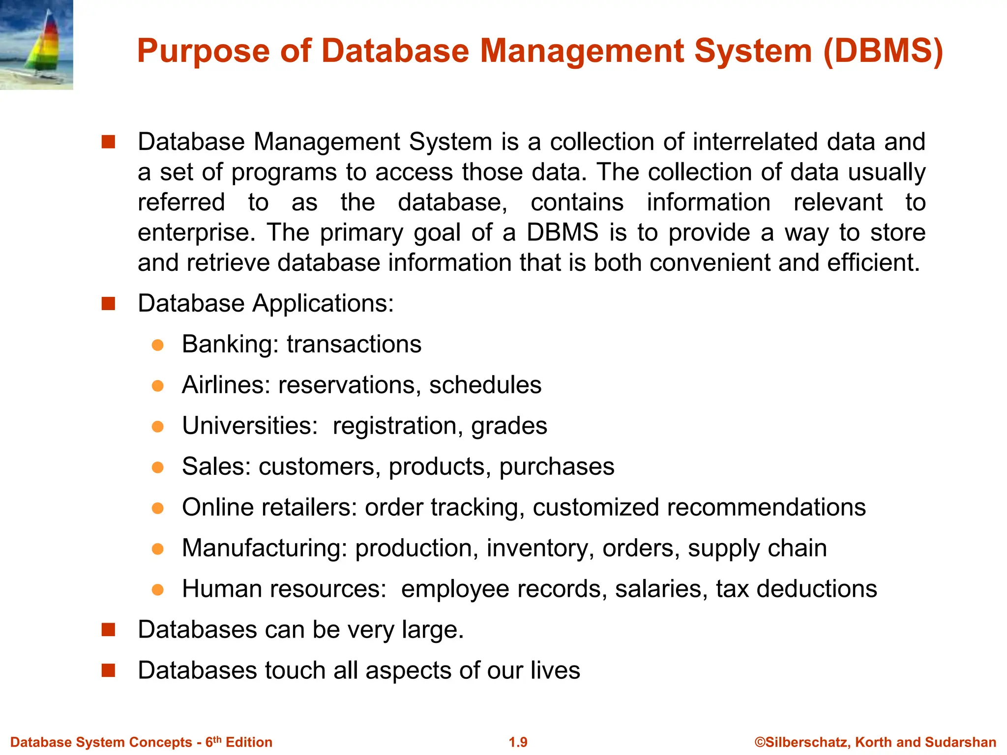 UNIT-1 PPT.pptCS 3492 DBMS UNIT 1 to 5 overview Unit 1 slides including purpose of DBMS, Views ...