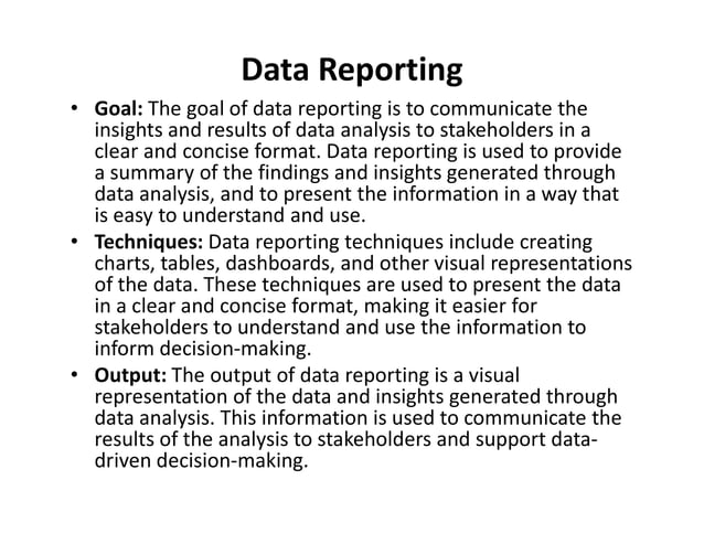 Introduction to Data Analytics, AKTU - UNIT-1 | PDF