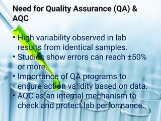 Analytical quality control - analytical chemistry | PPTX