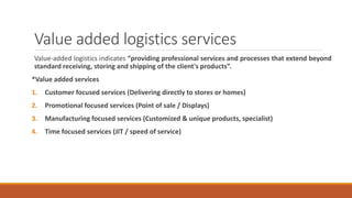 Introduction to Logistics Management | PPTX