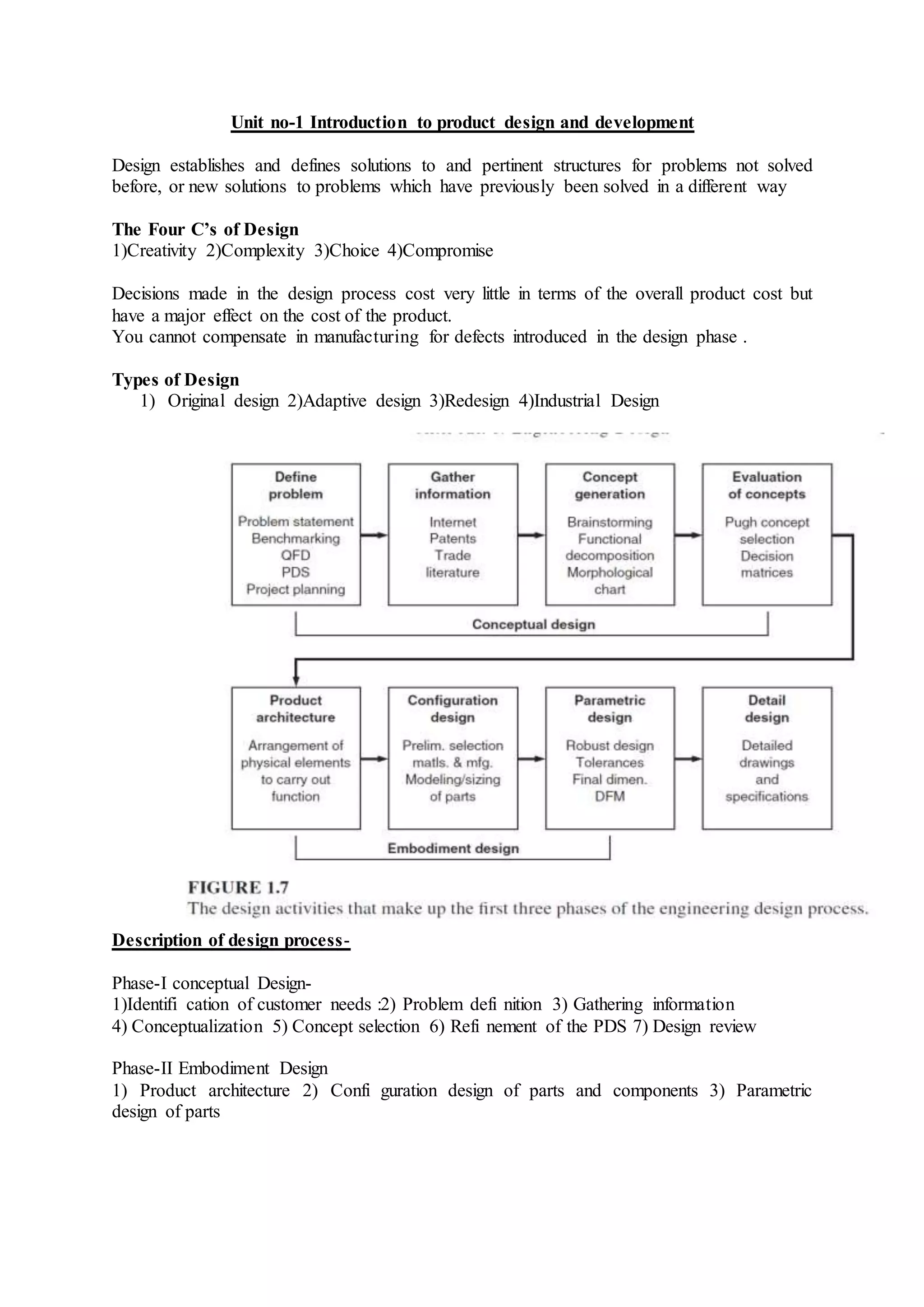 Unit 1 product-design&development | DOCX