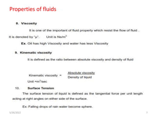 Unit-1 Properties of fluids and Pressure Measurements.pptx