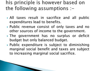 PUBLIC FINANCE B.com notess for students | PDF