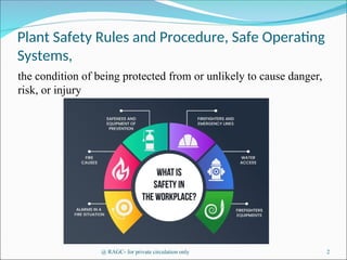 UNIT;-1 safety apprasal & control technique | PPT