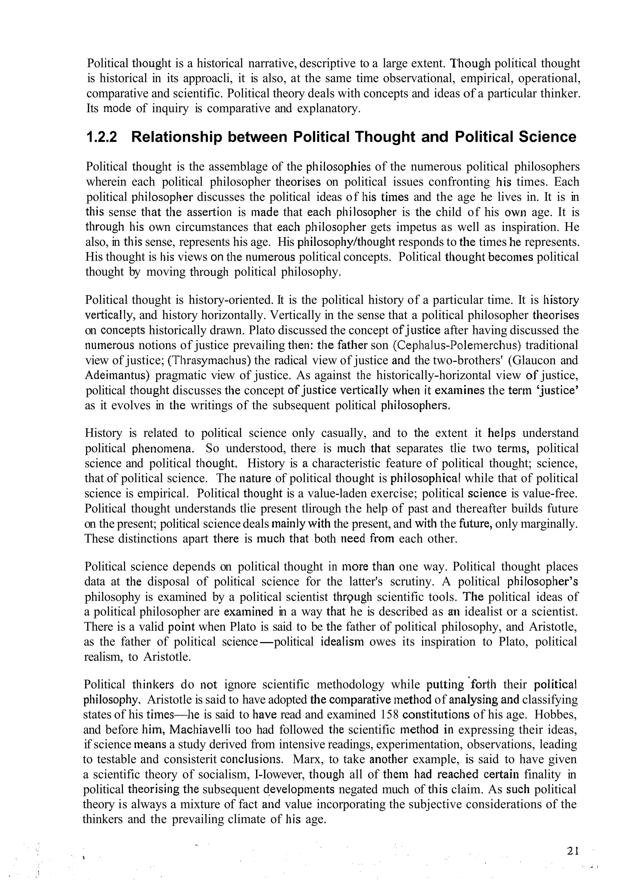 Unit 1 significance of western political thought | PDF