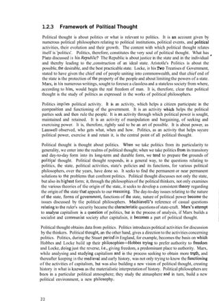 Unit 1 significance of western political thought | PDF