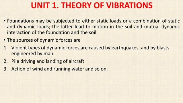 Unit-1_Theory of vibrations.pdf | Geology | Science