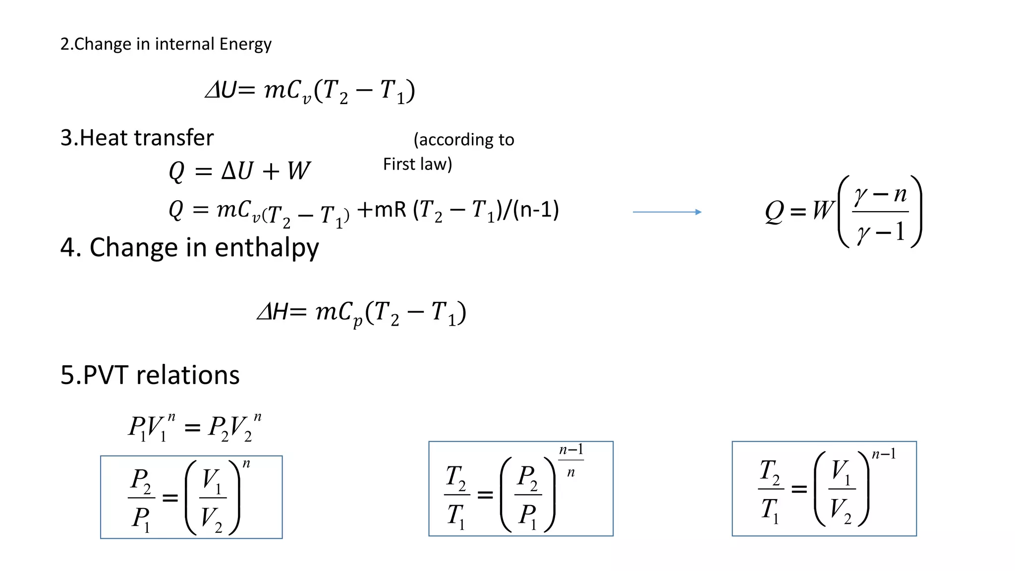 Unit 1 thermodynamic process | PPTX
