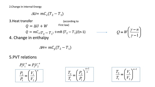Unit 1 thermodynamic process | PPTX