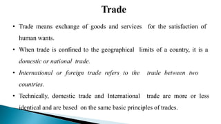 Unit -1- topic-6 (international business environment) | PPTX