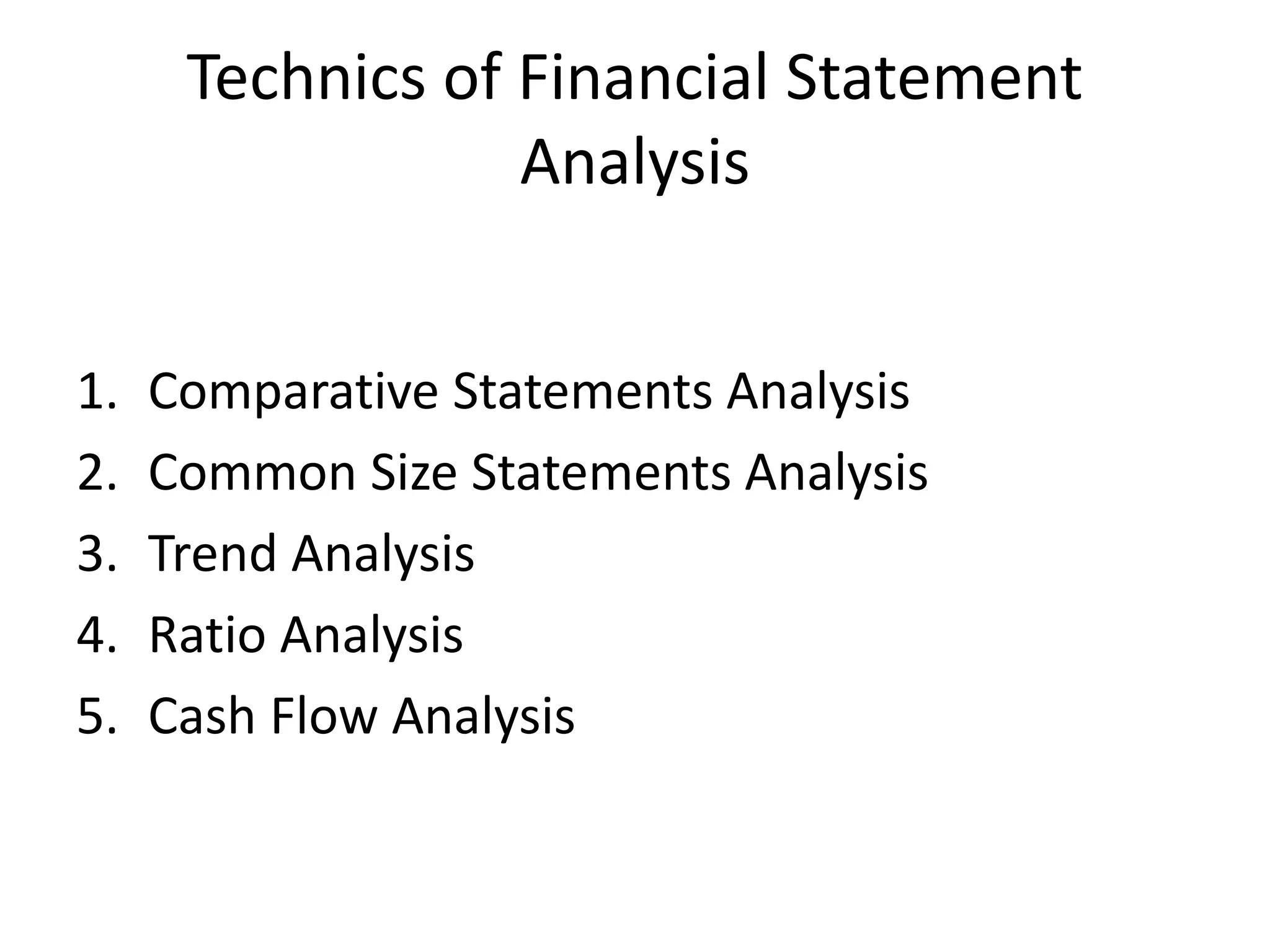 Techniques of Financial Statement Analysis.pptx