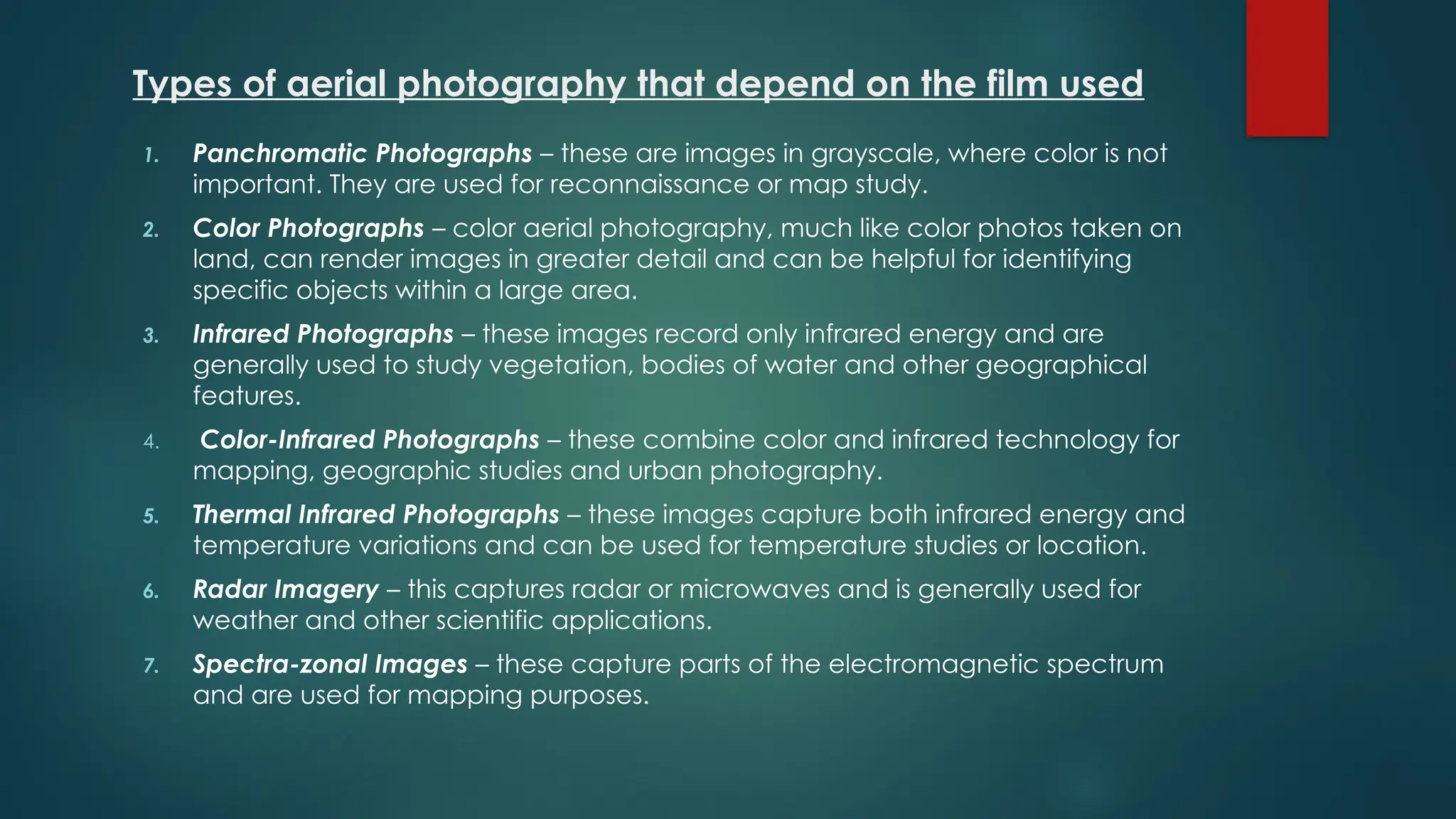 UNIT-1 Types and Acquisition of Aerial Photographs.pptx