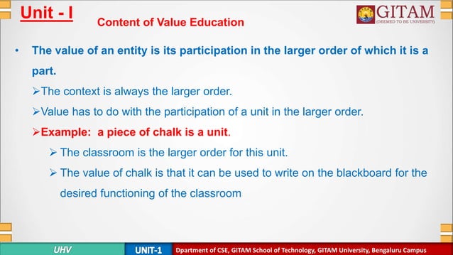 Unit-1 UHV .ppt | Educational Assessment | Education
