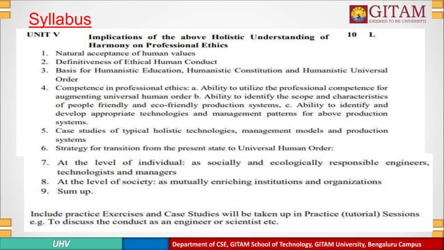 Unit-1 UHV .ppt | Educational Assessment | Education