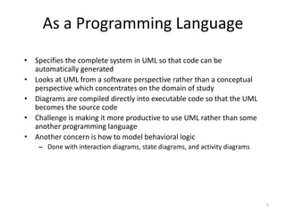 Unit 1- OOAD ppt | PPT