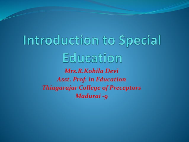 UNDERSTANDING DISABILITY | PPT