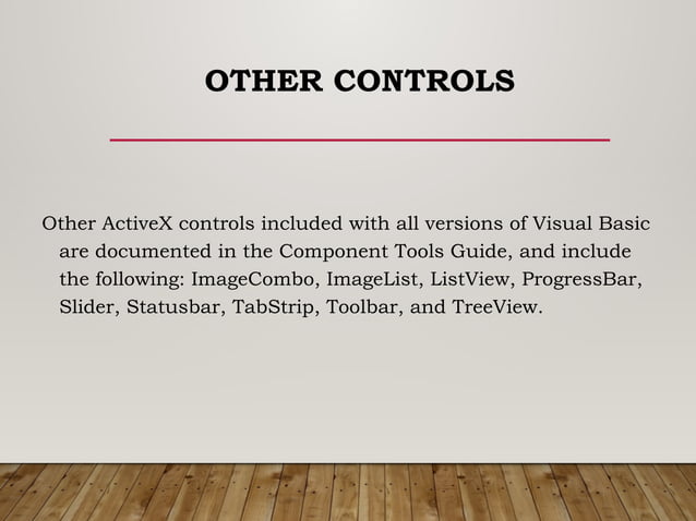 UNIT - 1 VISUAL BASIC PRESENTATION FOR IT | PPT UNIT - 1 VISUAL BASIC PRESENTATION FOR IT | PPT
