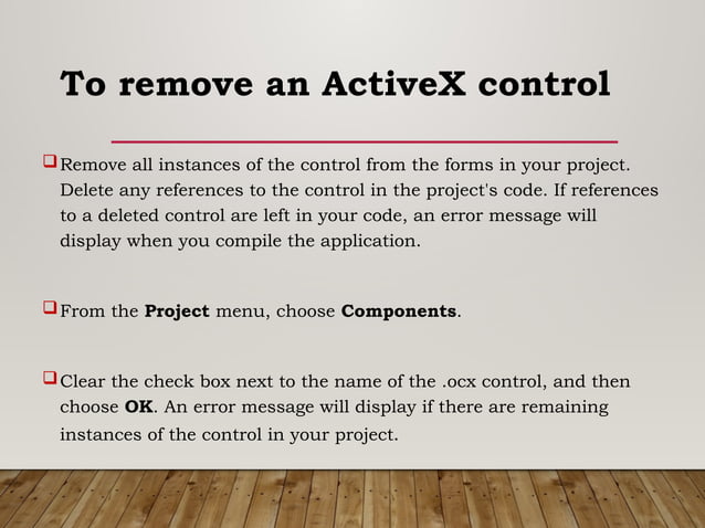 UNIT - 1 VISUAL BASIC PRESENTATION FOR IT | PPT