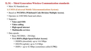 UNIT-1 Wireless communication networking | PPTX