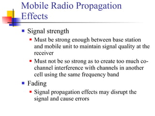 Mobile Radio Propagations | PPT