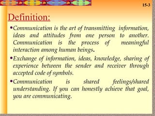 COMMUNICATION PROCESS | PPT