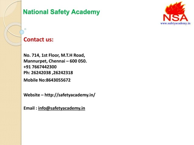 Chemical Safety | PPT