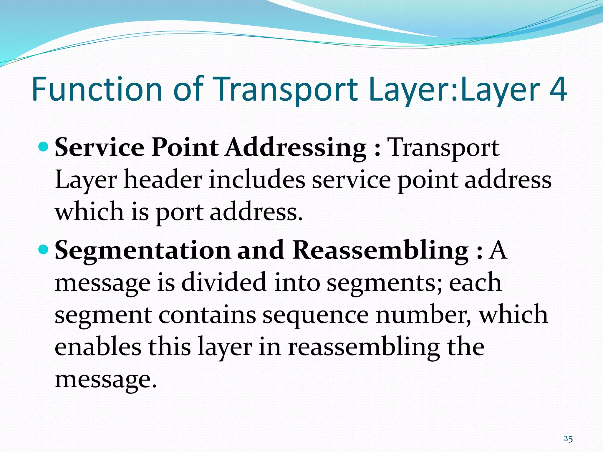 computer network OSI layer | PPTX