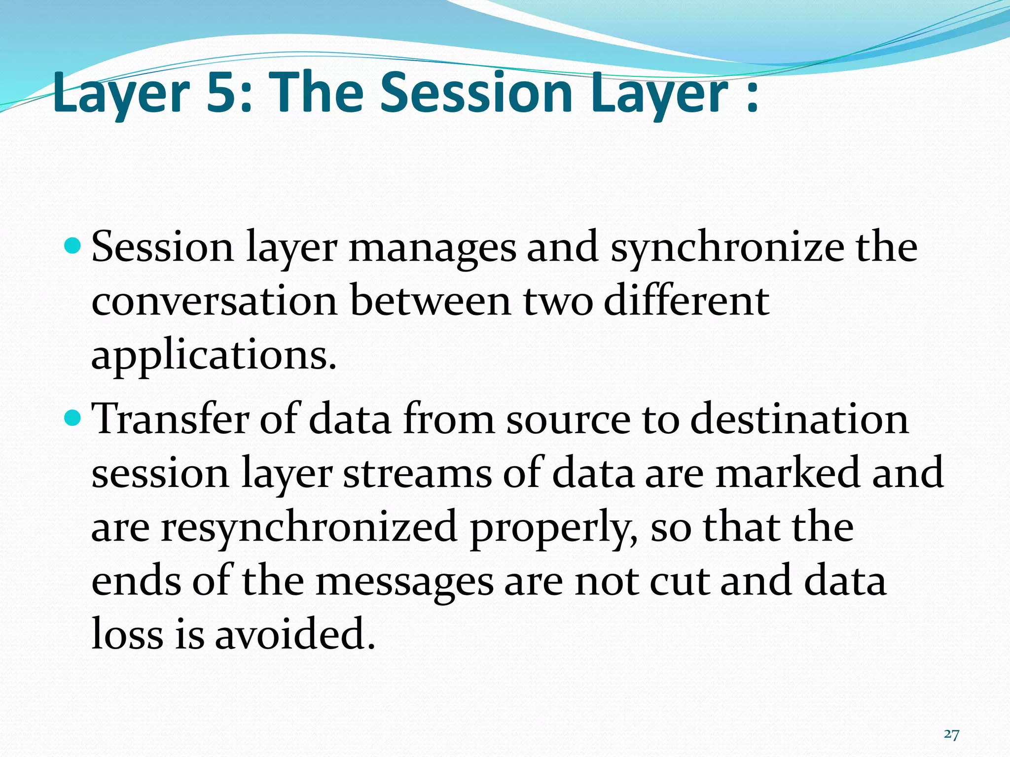 computer network OSI layer | PPTX