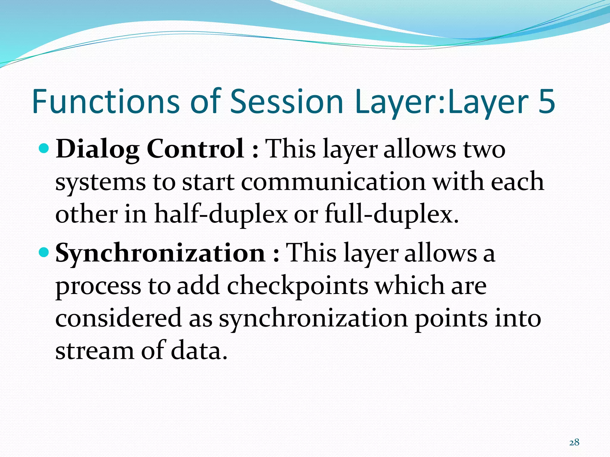 computer network OSI layer | PPTX