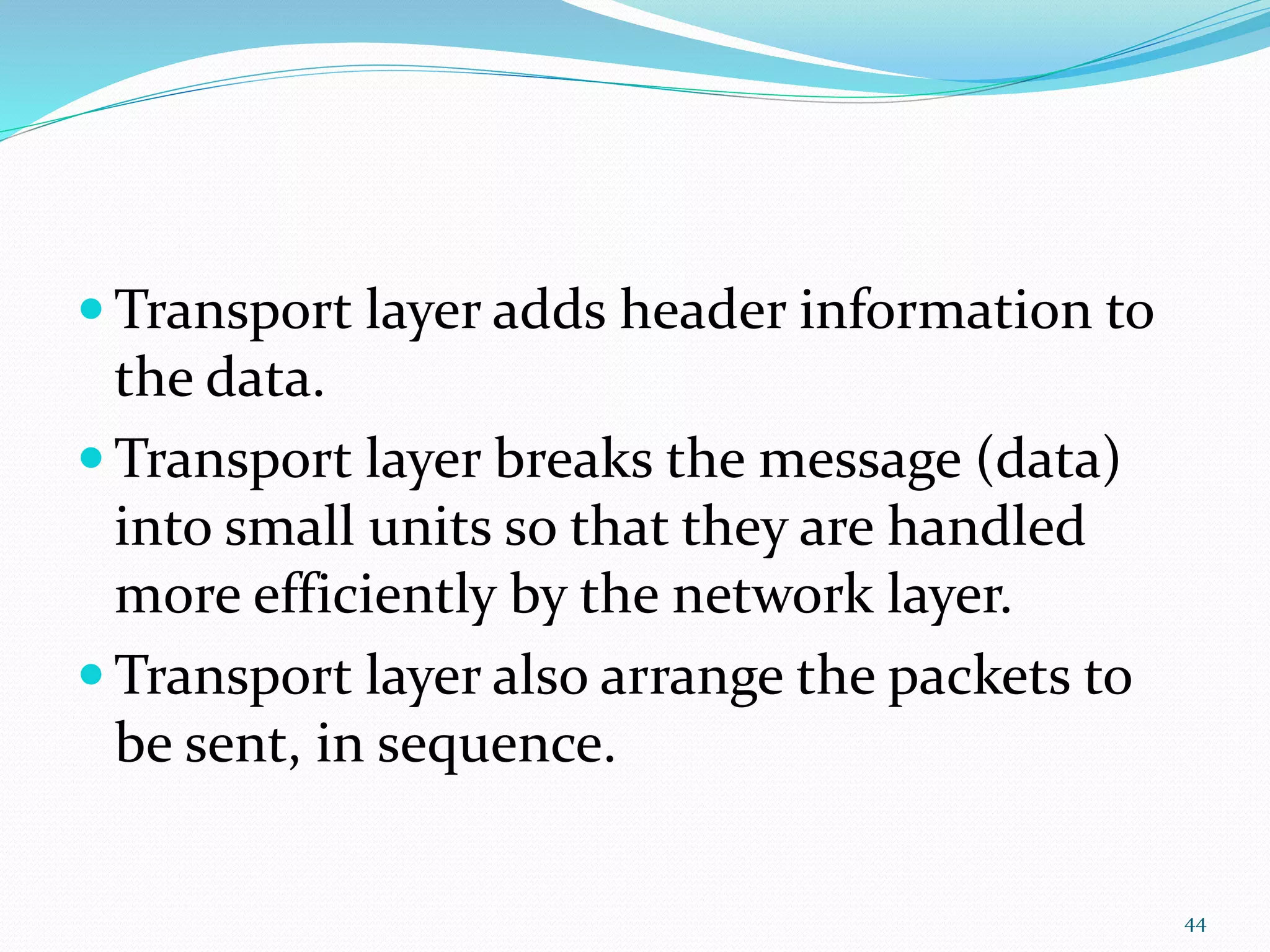 computer network OSI layer | PPTX