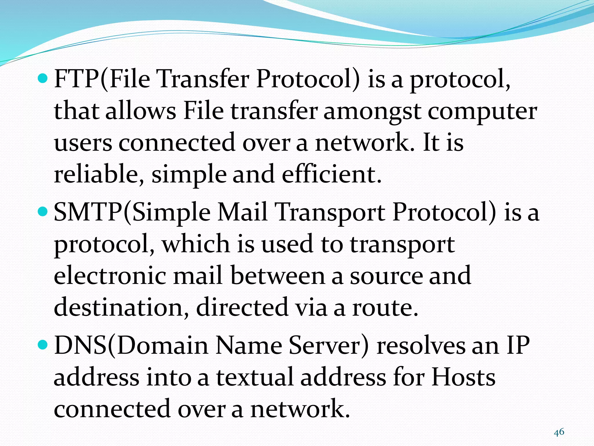 computer network OSI layer | PPTX