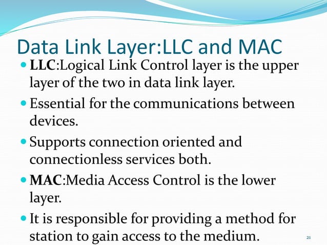 computer network OSI layer | PPTX