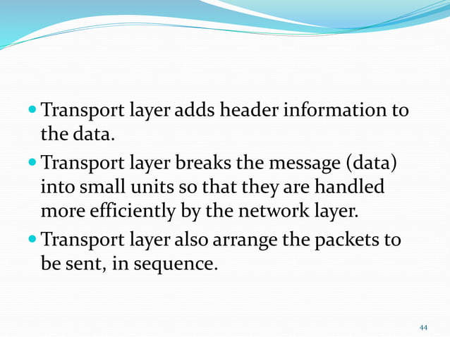computer network OSI layer | PPTX