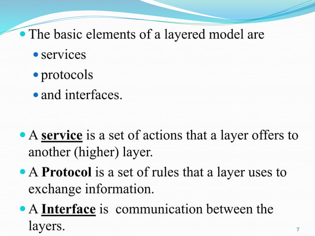 computer network OSI layer | PPTX