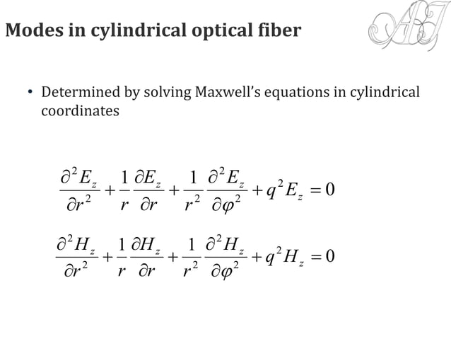 OPTICAL COMMUNICATION Unit 2 | PPTX | Physics | Science