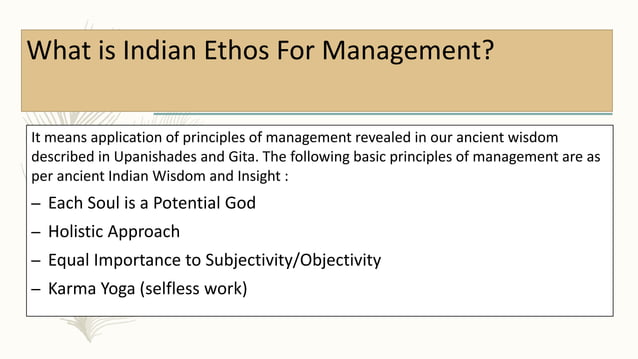 Indian Ethos | PPTX | Buddhism | Religion & Spirituality