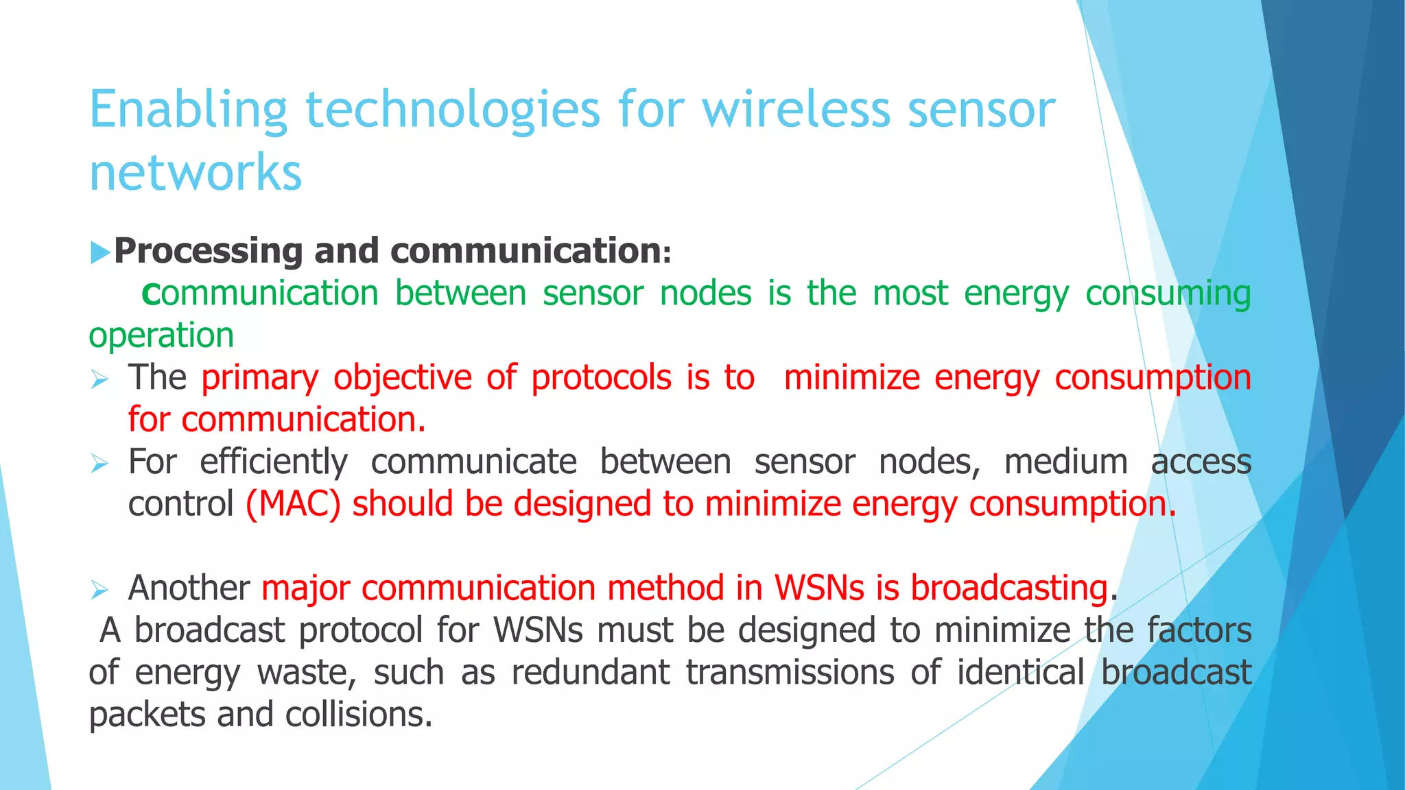 wireless sensor network | PPTX