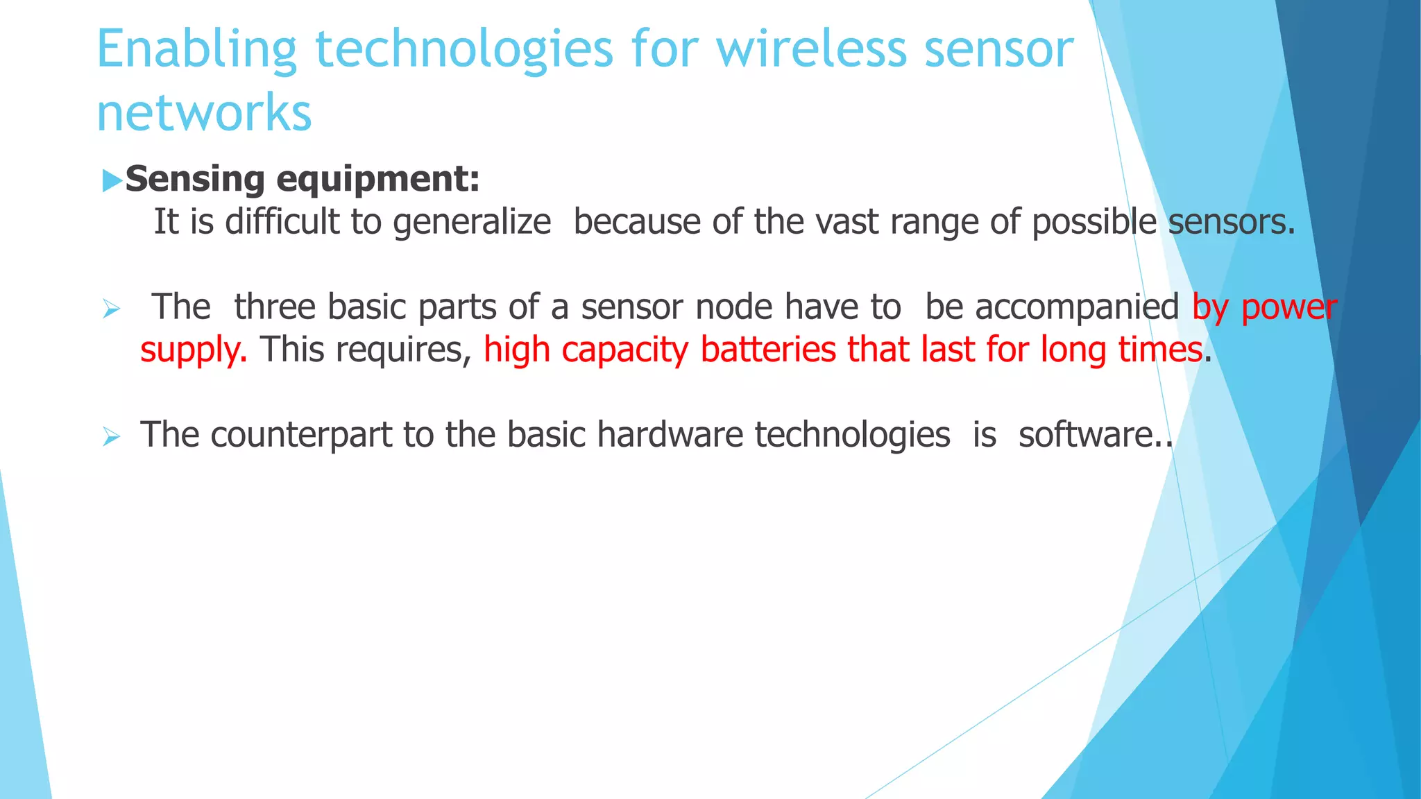 wireless sensor network | PPTX